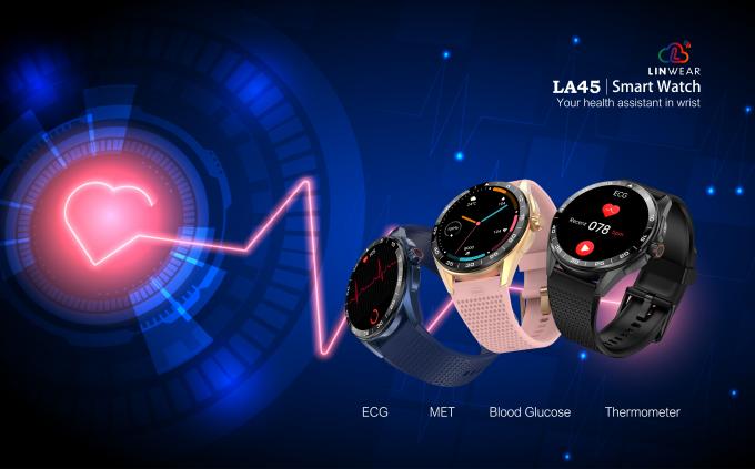 1.43'' Smartwatch Amoled With Ecg Heart Rate Monitor Smart Wearables
